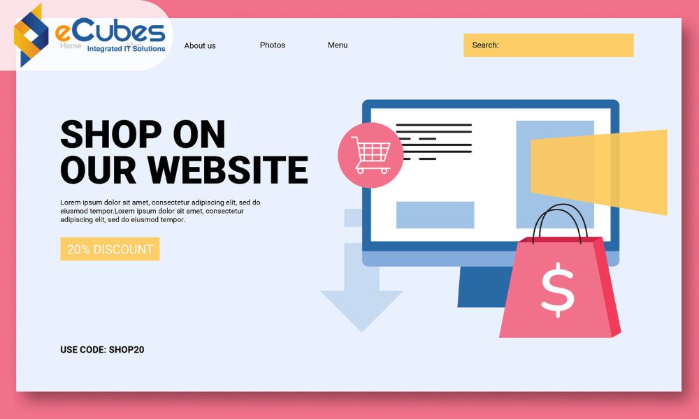 تصميم المواقع والمتاجر الإلكترونية في الكويت | eCubes